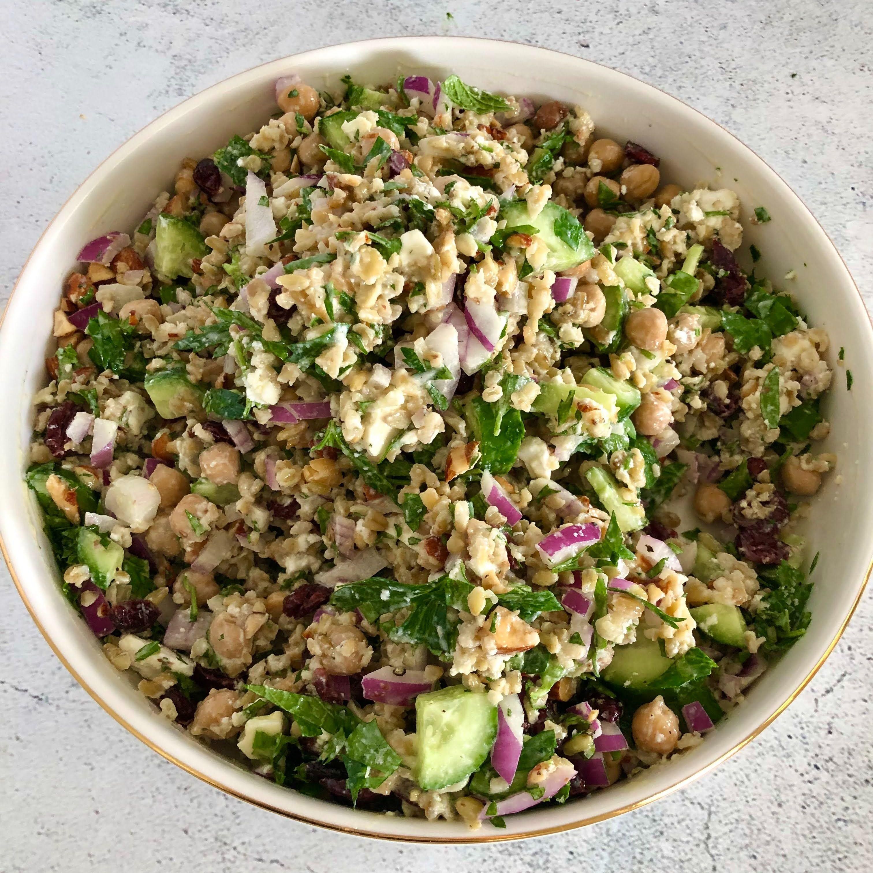 Sarah Poundʼs Chickpea, Feta and Herb Salad Recipe: Verified by Sarah Pound