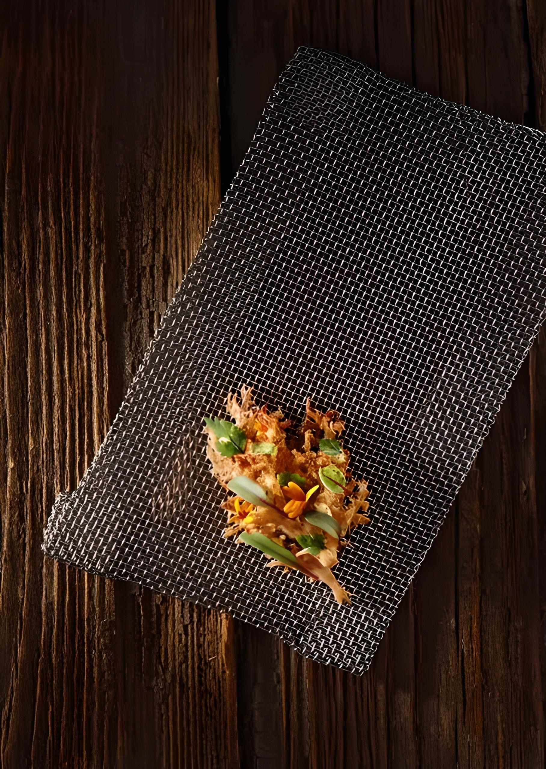 Alex Tsiotinisʼs Tremella Mushroom with Smoked Mussels Mayonnaise and ...