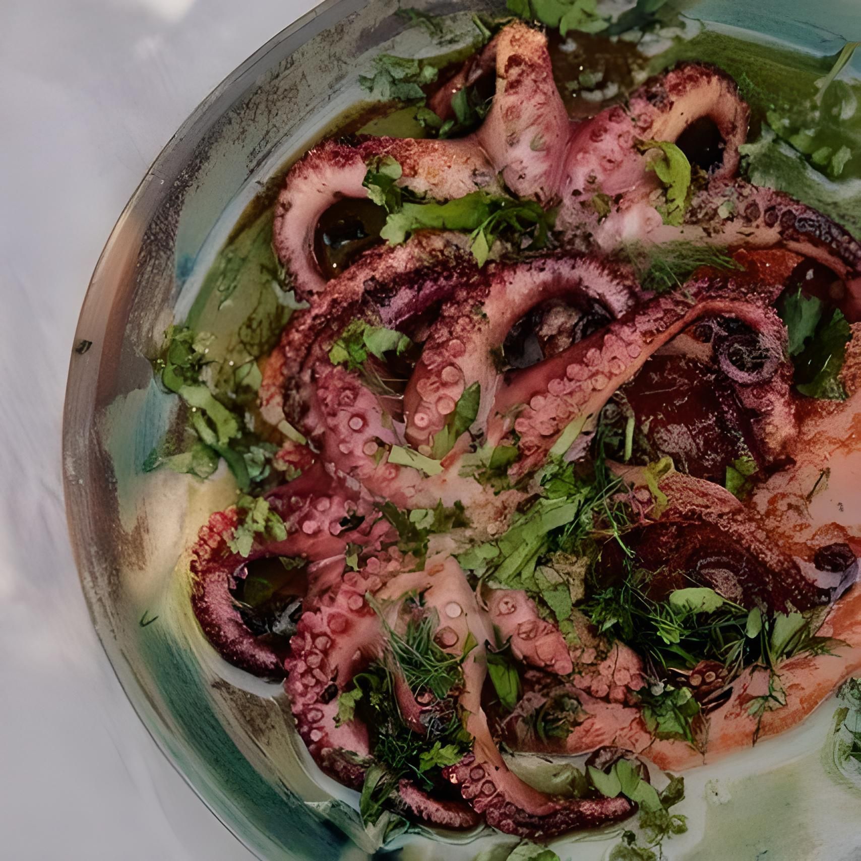 Matt Wilkinsonʼs Grilled Octopus with Garlic and Chilli-Infused Anchovy ...