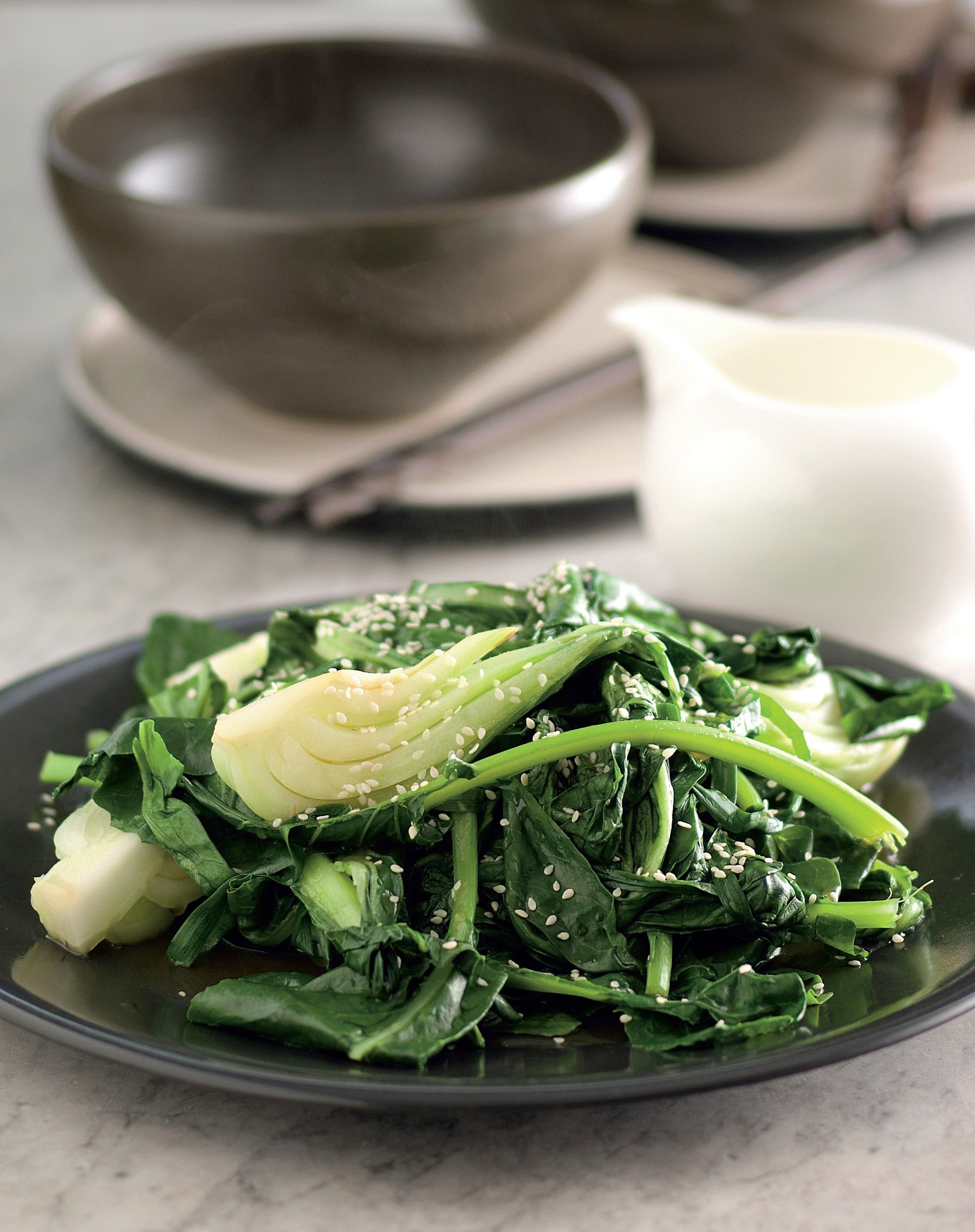 Matt Moranʼs Asian greens with Tsuyu sauce Recipe: Verified by Matt Moran