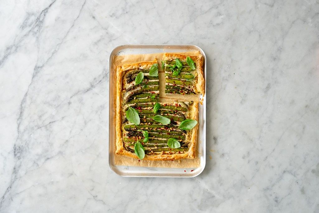 Warren Mendesʼs Asparagus, Feta and Ricotta Tart Recipe: Verified by ...