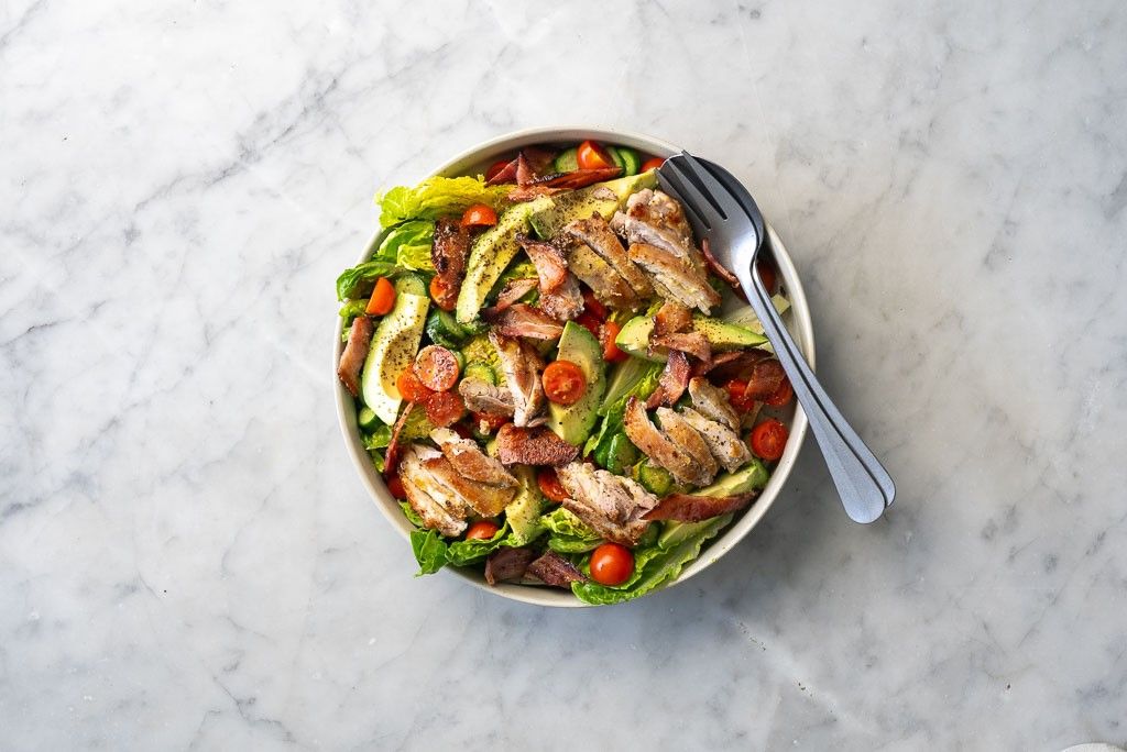 Shannon Bennettʼs Easy Chop Chop Salad with Roasted Garlic Dressing ...