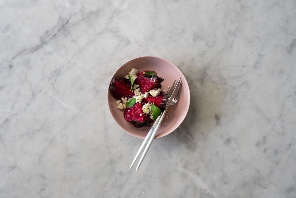 Matt Wilkinsonʼs Foil-Roasted Big Beets with Ricotta and Mint Recipe ...